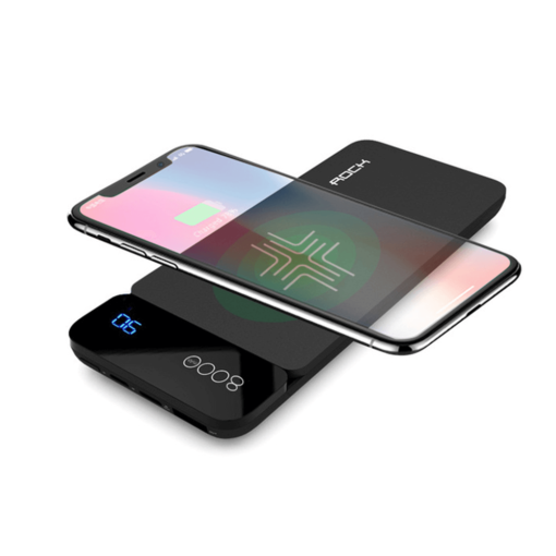 ROCK P38 Wireless Charging Power Bank 8000mAh - Penguin.com.bd