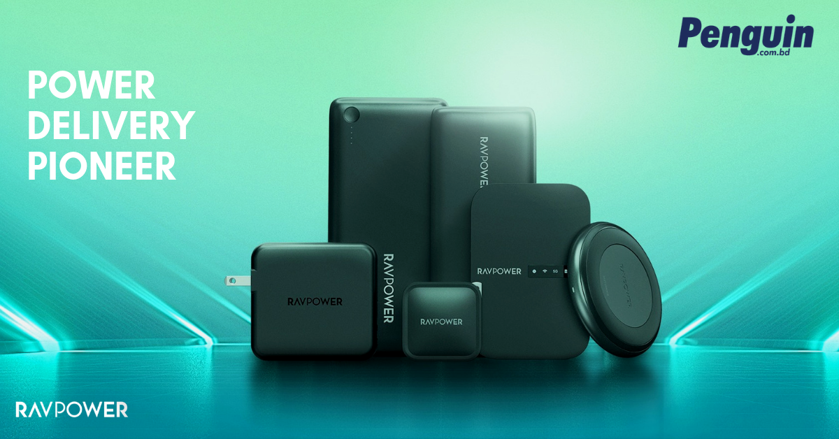 Buy Authentic RAVPower Products in Bangladesh - Penguin.com.bd