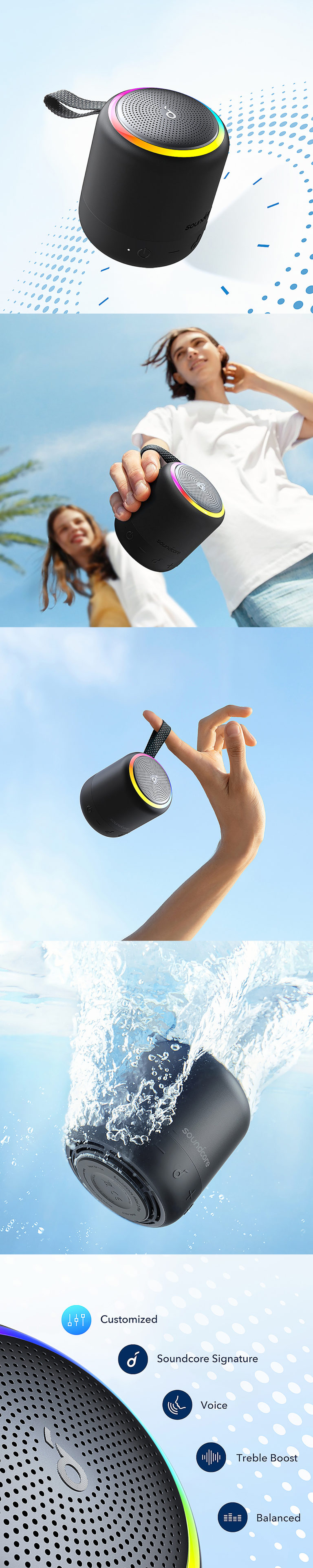 Anker Soundcore Mini 3 Pro Portable Bluetooth Speaker - Penguin.com.bd