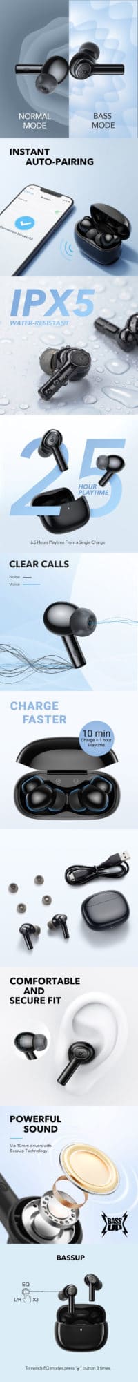 Anker Soundcore R100 True Wireless Earbuds - Penguin.com.bd