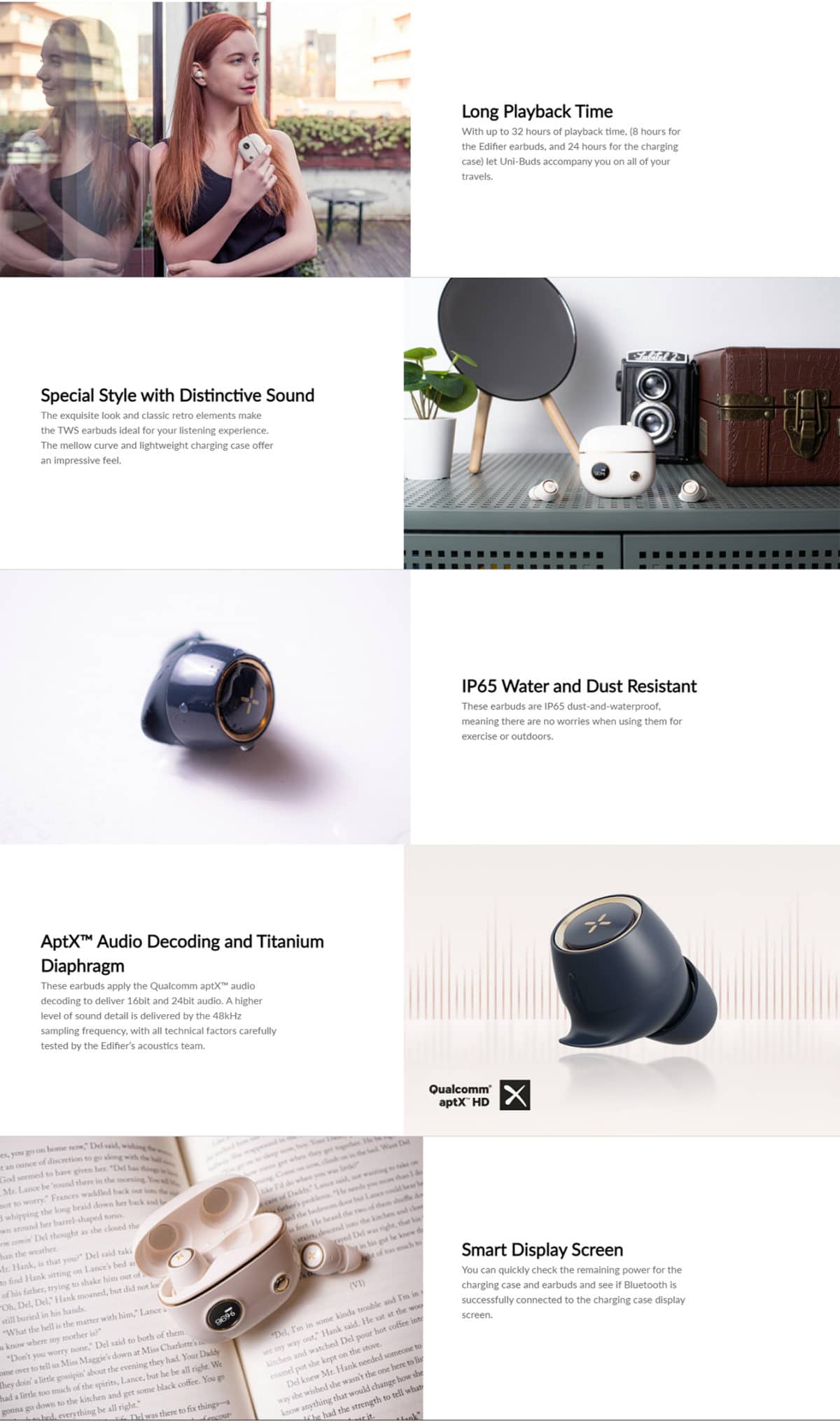 Edifier Uni Buds True Wireless Earbuds - Penguin.com.bd