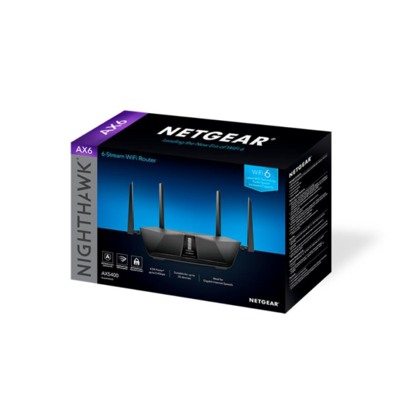 NETGEAR RAX50 Nighthawk AX6 6-Stream AX5400 WiFi 6 Router | Shop Now ...
