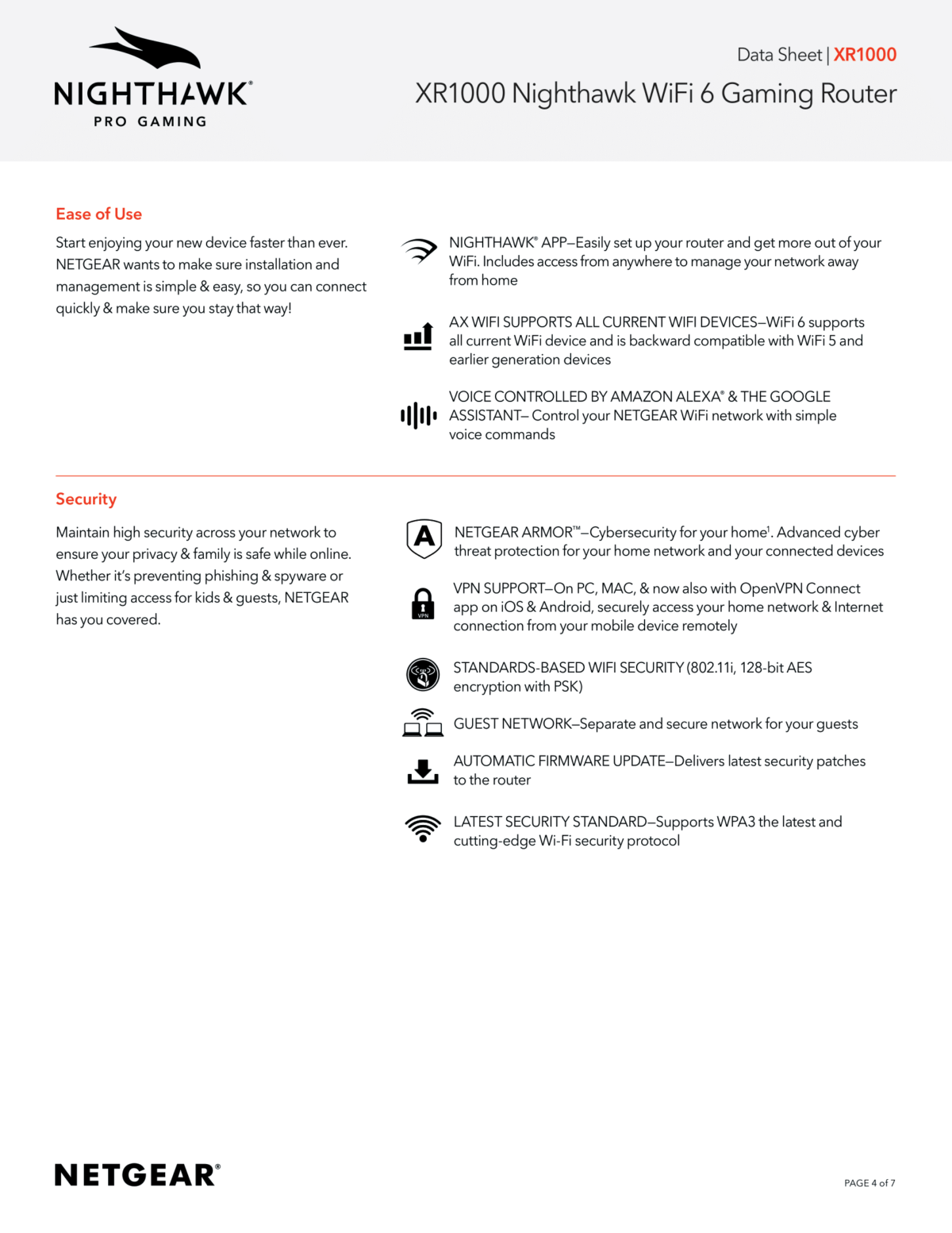 Netgear Nighthawk AX5400 Mbps Dual-Band Pro Gaming WiFi Router ...