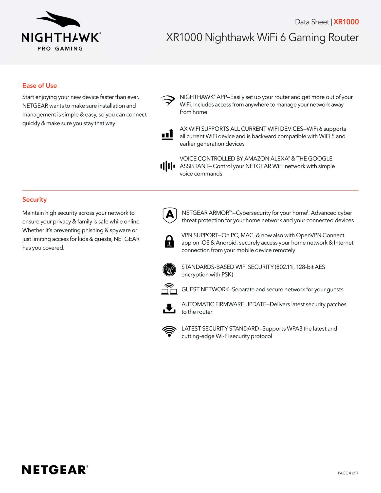 Netgear Nighthawk AX5400 Mbps Dual-Band Pro Gaming WiFi Router ...