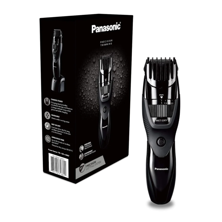 Panasonic ER-GB42 Beard and Hair Trimmer Wet or Dry for Men - Penguin ...