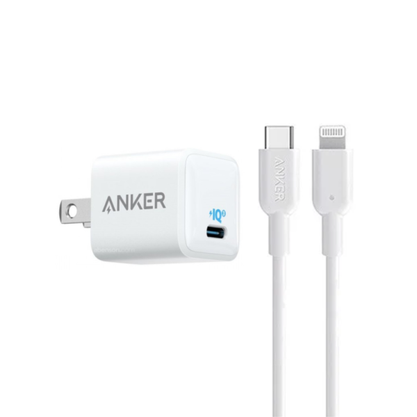 Anker PowerPort III Nano 20W Charger With 1M Type-C to Lightning ...