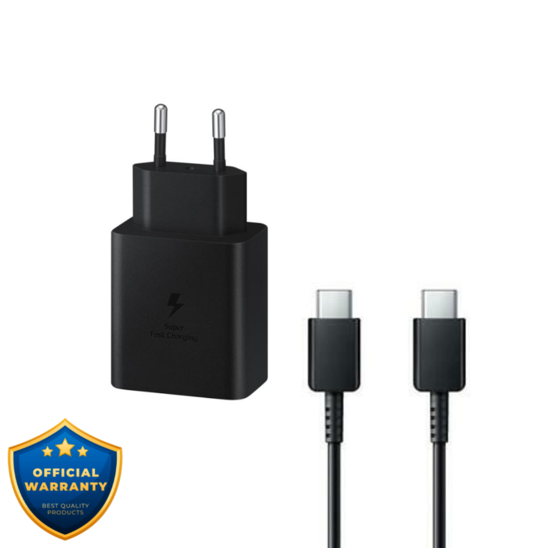 Samsung 45W PD Super Fast Power Adapter with C to C cable (5A/1.8m) EU ...