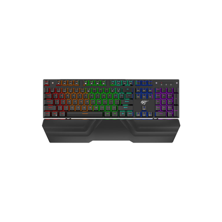 Havit HV-KB856L Wired RGB Mechanical Gaming Keyboard - Penguin.com.bd