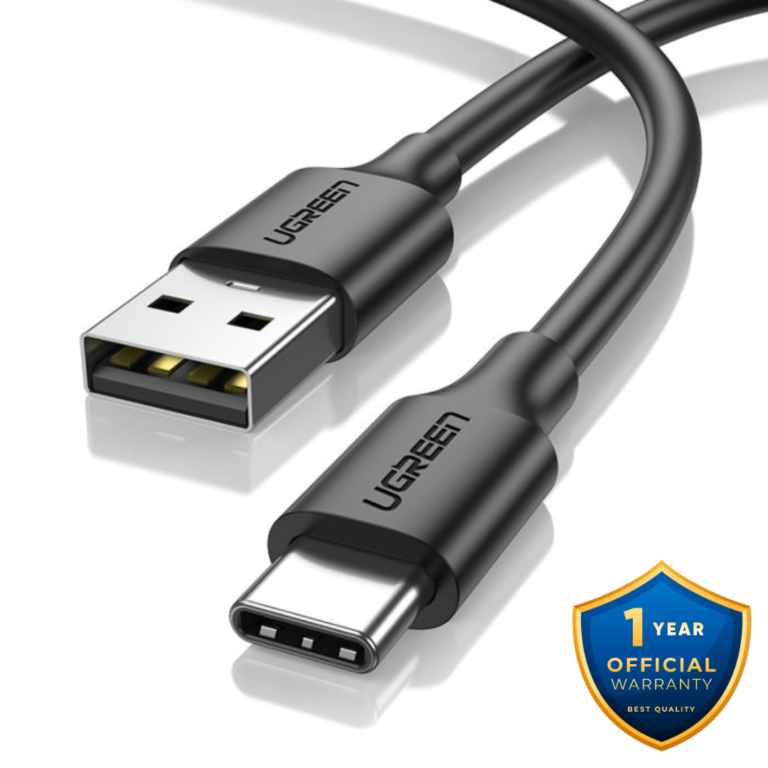 Ugreen US287 USB-A to Type-C Quick Charging Data Cable - Penguin.com.bd