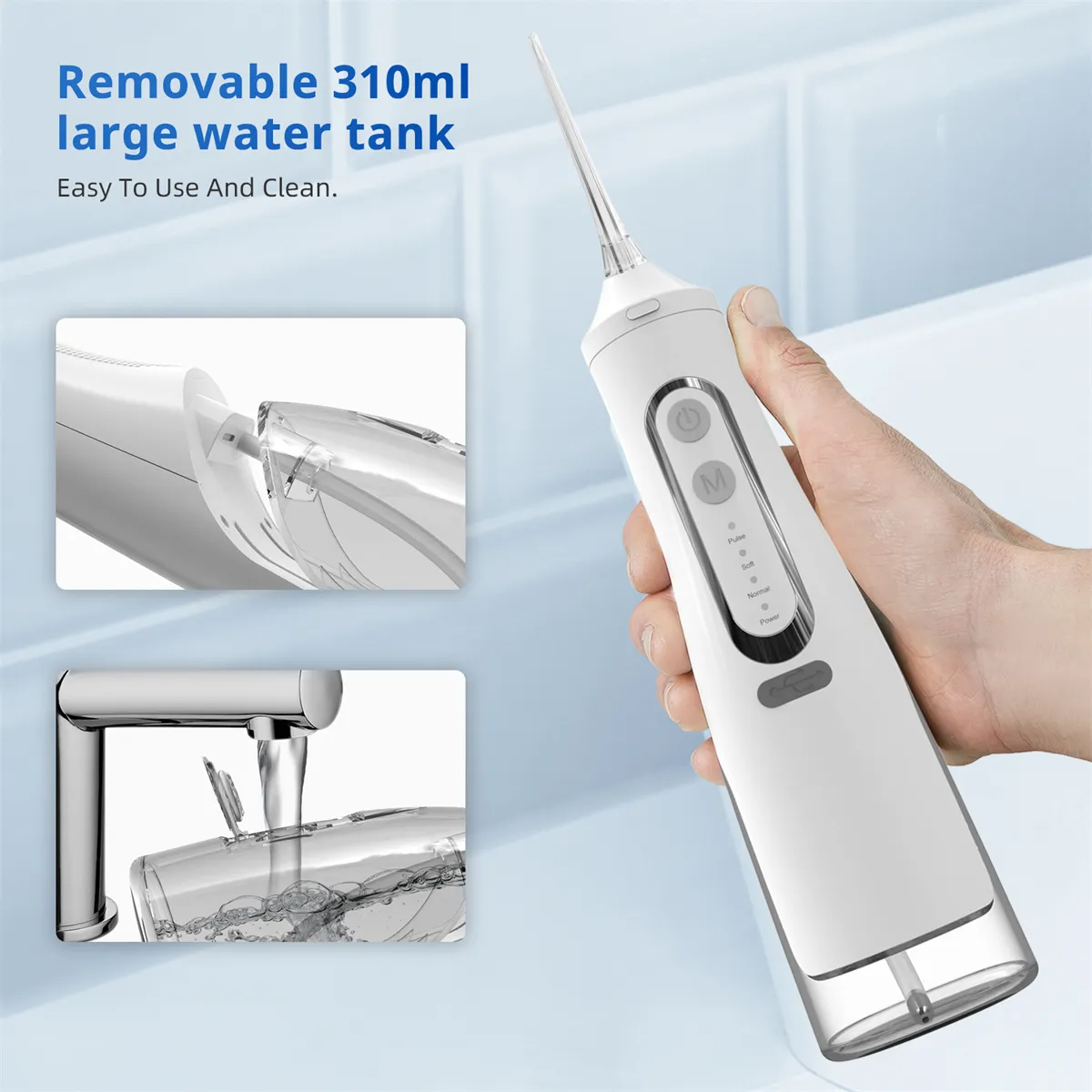 Xiaomi Oral Irrigator Rechargeable Water Flosser (M209) - Penguin.com.bd