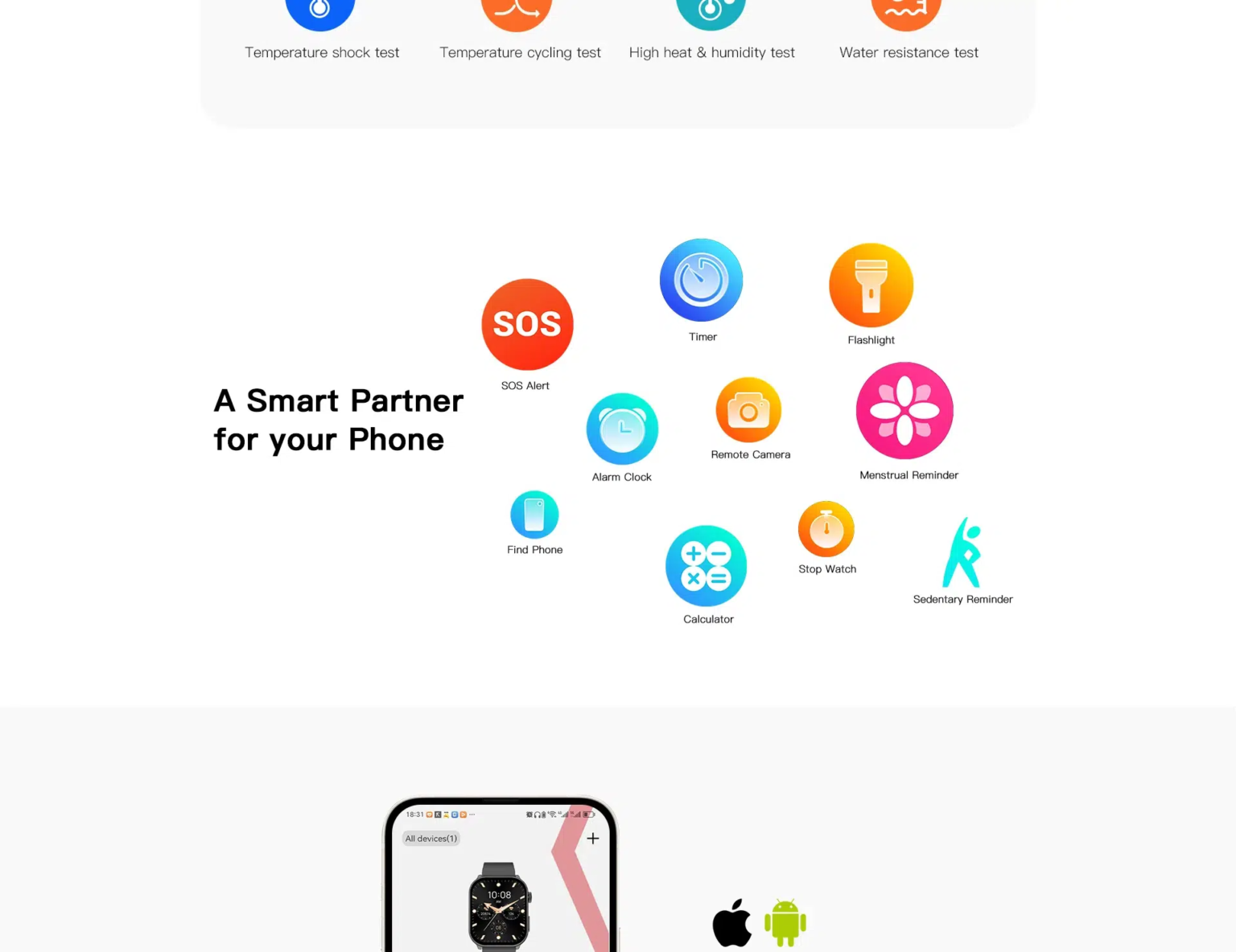 Kieslect Balancs AMOLED Calling Smart Watch - Penguin.com.bd
