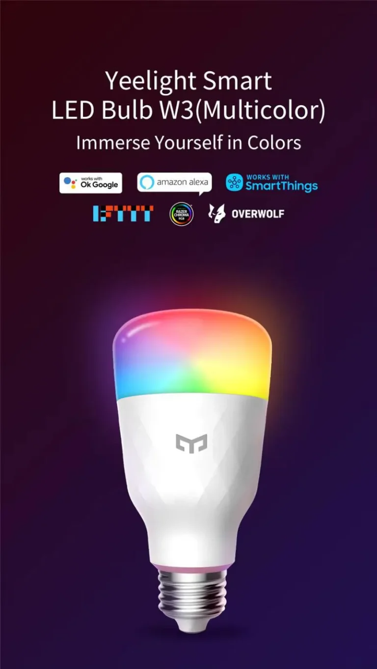 Xiaomi Yeelight Smart LED Bulb W3 Е27 900lm (Warm White) - Penguin.com.bd