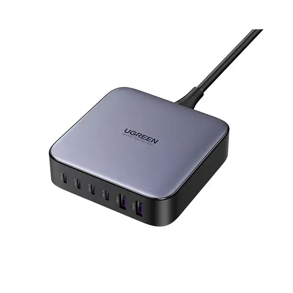 UGREEN Nexode CD271 6 Port 200W GaN Desktop Charger (40905) CN Plug ...